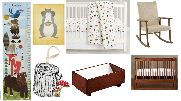 Woodland Baby Nursery - Rustic Baby Chic