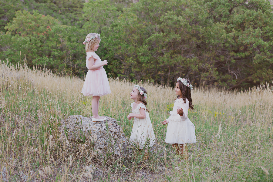 Sugar & Spice Boho Children's Styled Shoot - Rustic Baby Chic